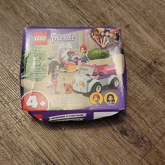 Lego | Toys | Lego 4439 Friends Cat Grooming Car Mia Emma Retired ...